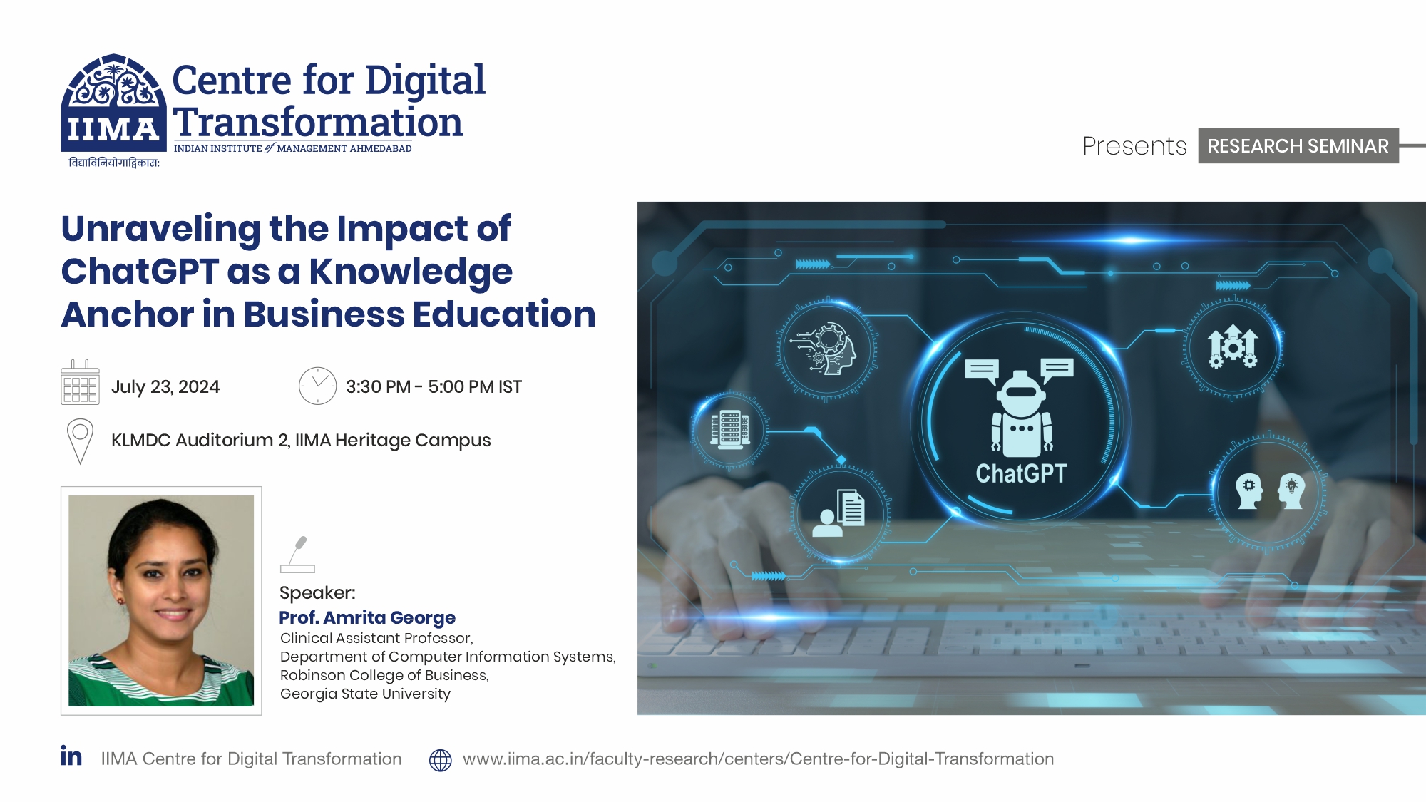 Unraveling the Impact of ChatGPT as a Knowledge anchor in Business Education | IIMA
